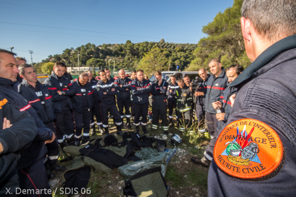 SDIS 06 - Opérationnel. Les sapeurs-pompiers du GT Nice-Montagne et les ...